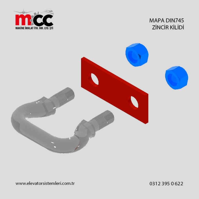 Mapa DIN745 Zincir Kilidi / Elevatör Sistemleri